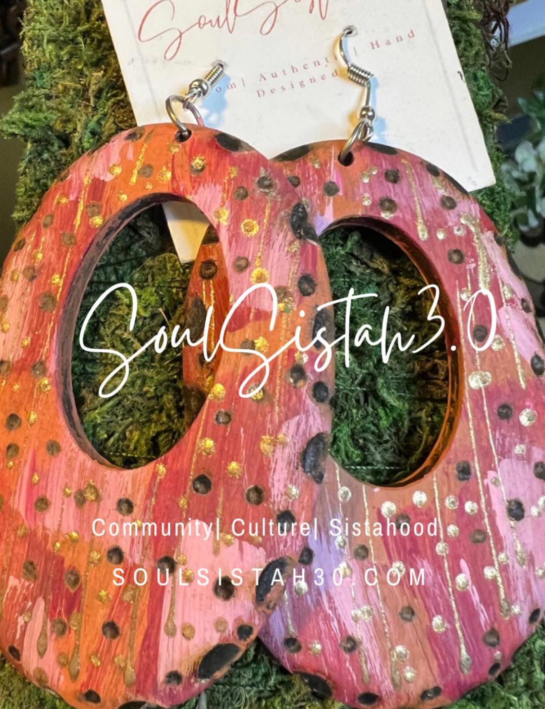 Custom Earth Earring Collecton – SOULSISTAH3.0